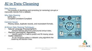AI in Clinical Data Management: Automating Data Cleansing and Validation | PDF