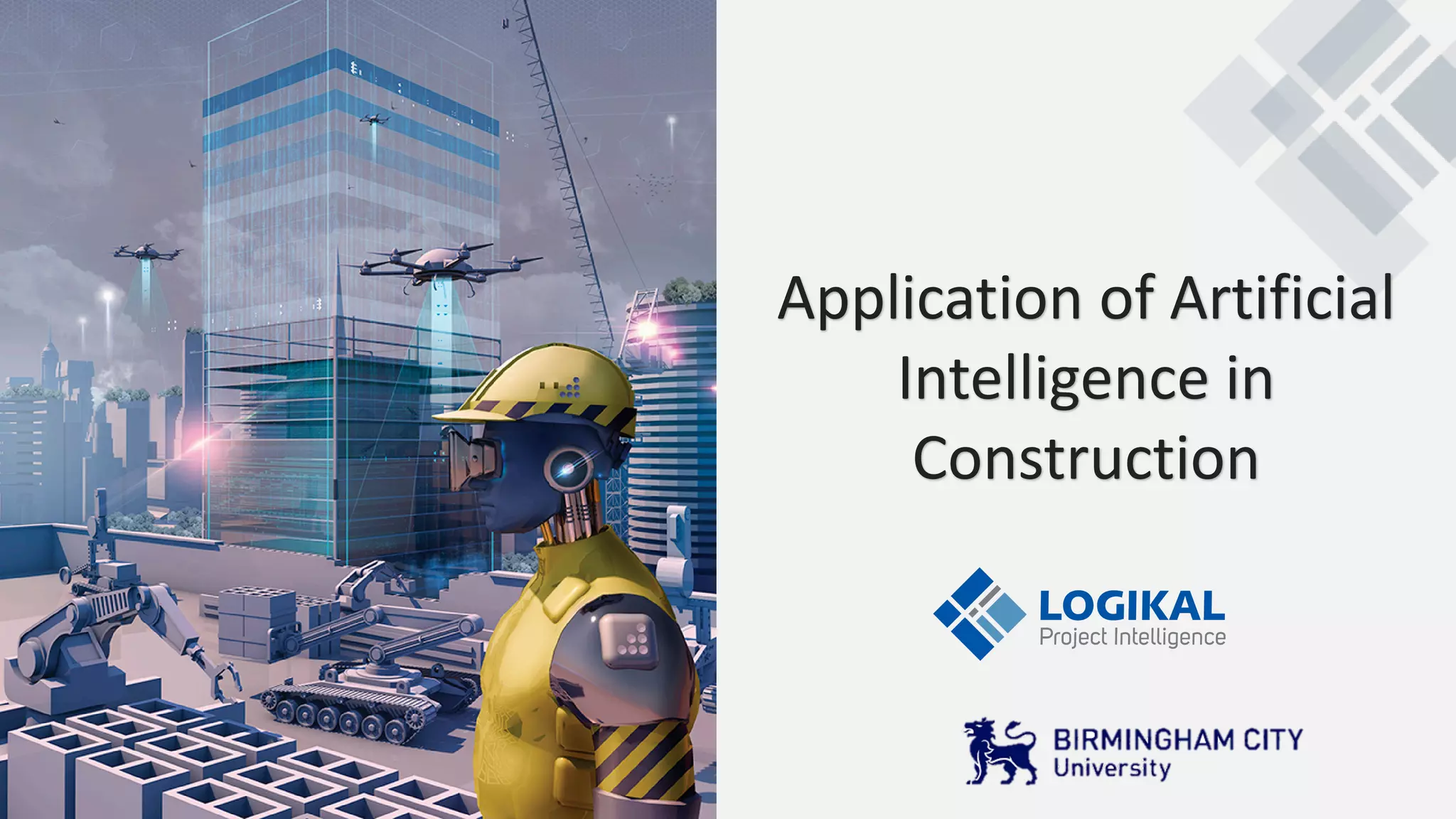 The Application of AI in Construction | PDF