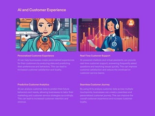 The Role & Benefits of AI in Content Marketing | PPT