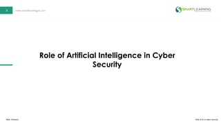 Artificial Intelligence in cybersecurity | PPT