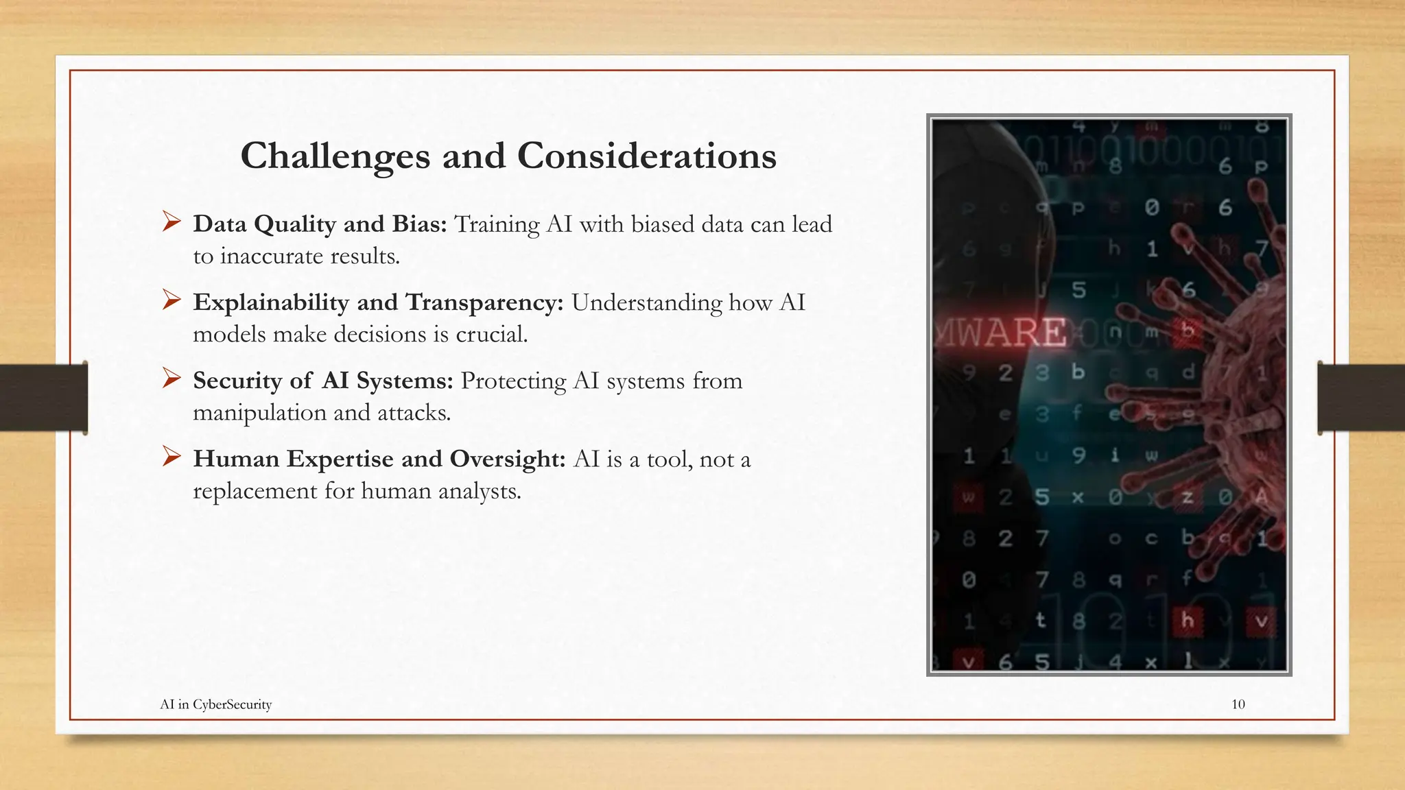 Artificial Intelligence in Cybersecurity | PPTX