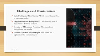 Artificial Intelligence in Cybersecurity | PPTX