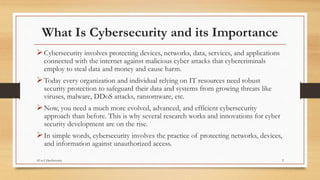 Artificial Intelligence in Cybersecurity | PPTX