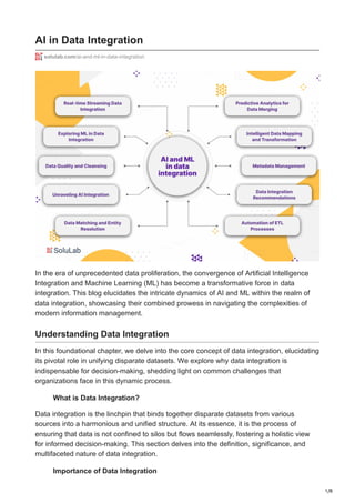 AI and ML in Data Integration - SoluLab | PDF