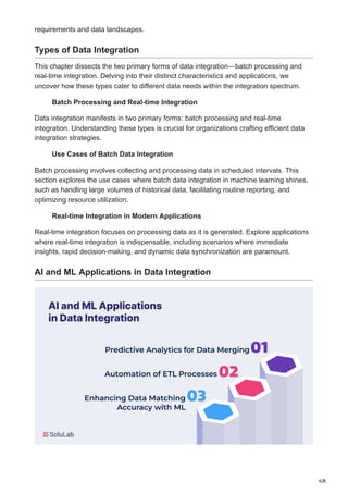 AI and ML in Data Integration - SoluLab | PDF
