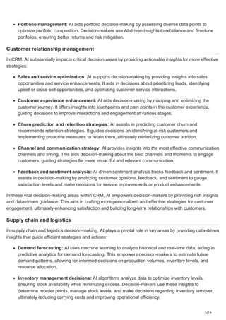 AI IN DECISION MAKING: NAVIGATING THE NEW FRONTIER OF SMART BUSINESS DECISIONS | PDF