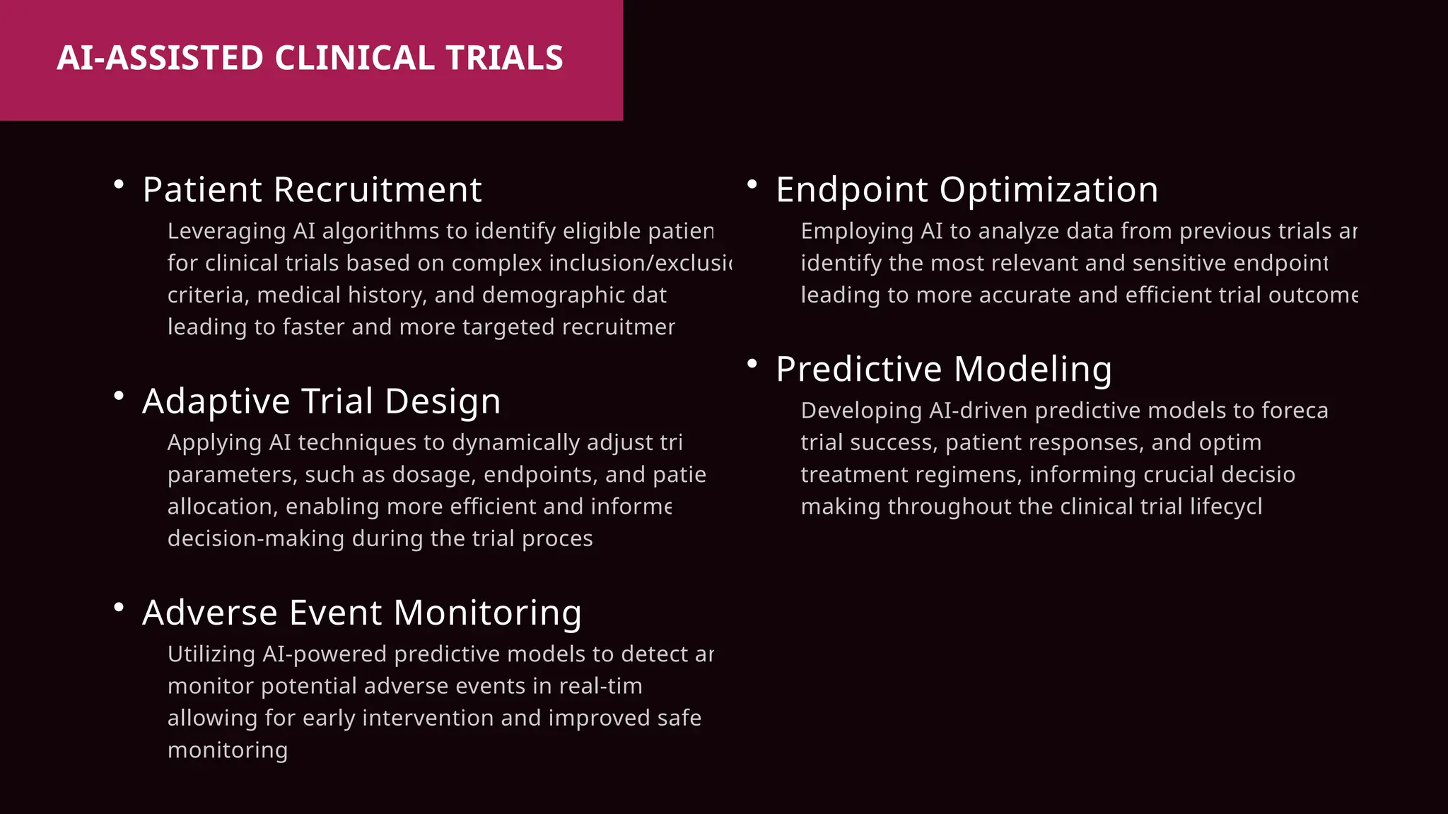 AI in Drug Discovery and Clinical Trials.pptx