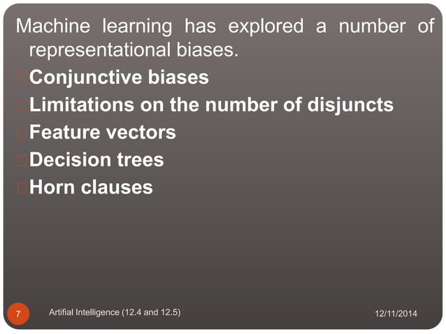 Ai inductive bias and knowledge | PPT