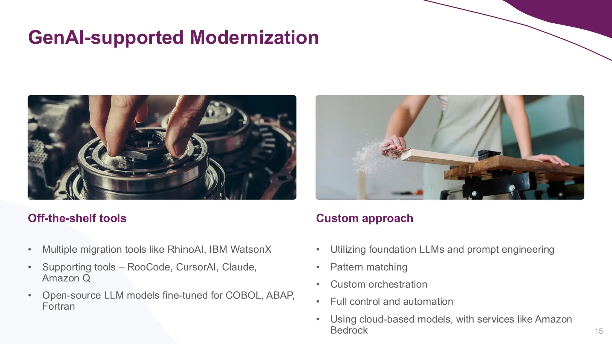 Revolutionizing Application Modernization with AI and AWS | PDF