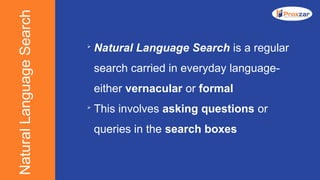 AI Driven Natural Language Search In E-Commerce Industry | PPT