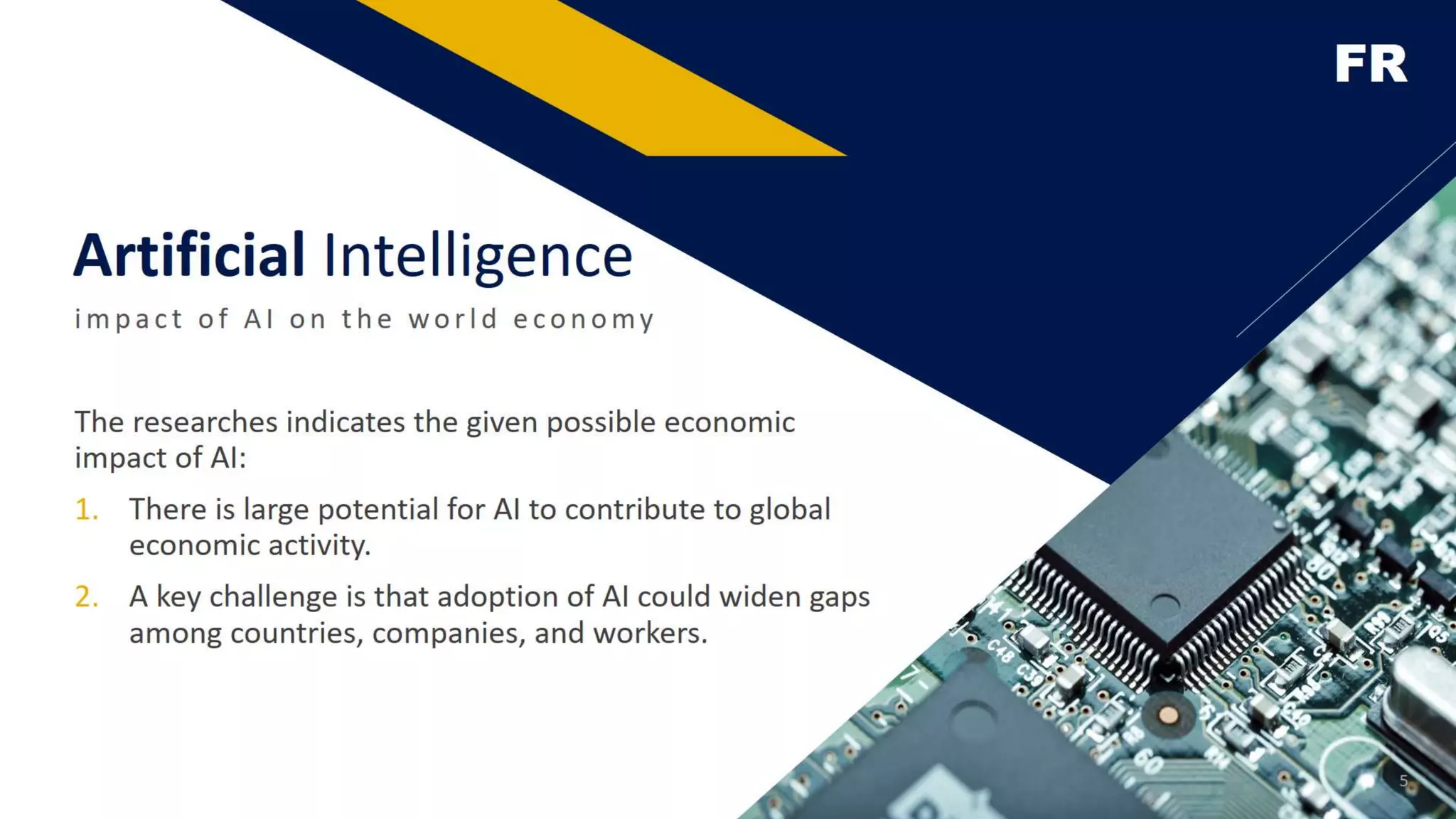 AI in economics and business management. | PPTX