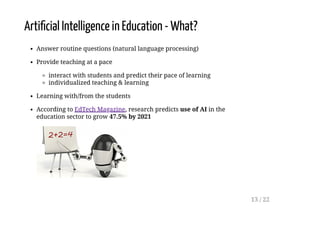 Artificial Intelligence in Education | PDF