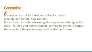 Artificial Intelligence in Education - General perspective | PPT