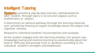 Artificial Intelligence in Education - General perspective | PPT | Free ...