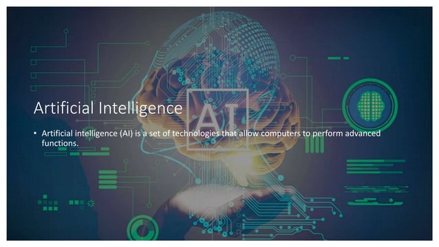 AI ( Artificial intelligence) in Education | PPT