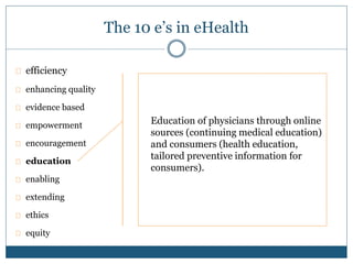 AI in eHealth | PPTX