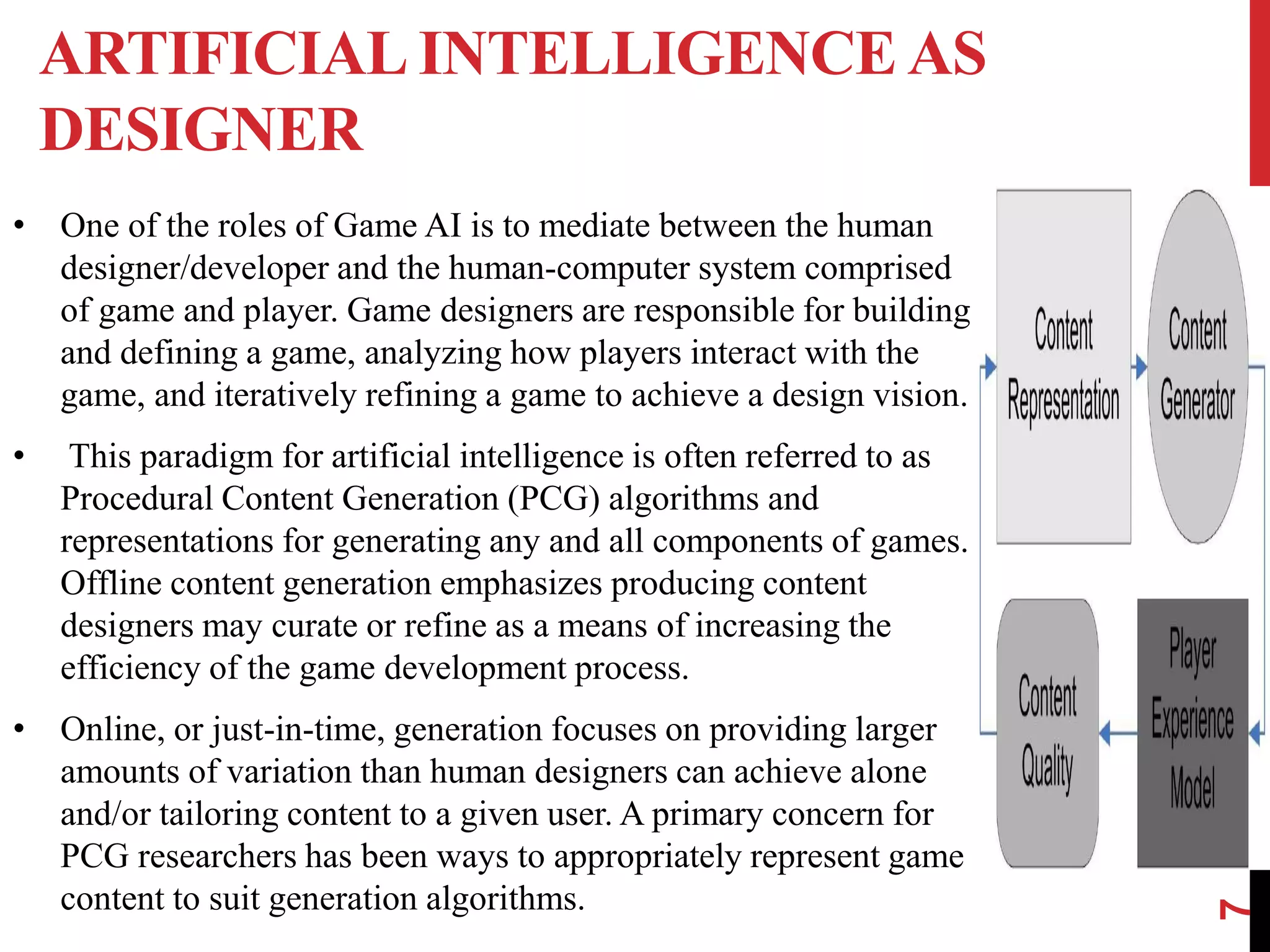 Artificial Intelligence in Gaming | PPTX