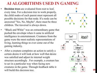Artificial Intelligence in Gaming | PPTX