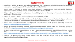 AI in Gene Therapy| Molecular Pharmaceutics|Unit-5 | PPTX