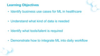 AI in Healthcare: Real-World Machine Learning Use Cases | PPTX