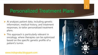 AI in Health Treatment.pptx Health in Artificial Intlelligence Era | PPTX