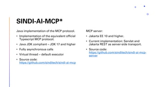 AI in Java - MCP in Action, Langchain4J-CDI, SmallRye-LLM, Spring AI | PDF