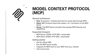 AI in Java - MCP in Action, Langchain4J-CDI, SmallRye-LLM, Spring AI | PPT