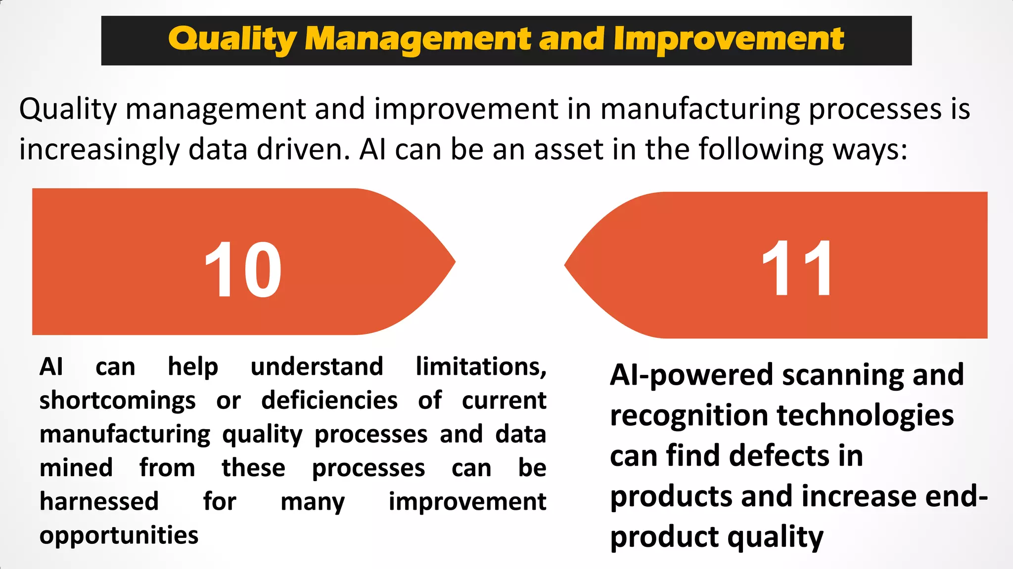 The Role of Artificial Intelligence in Manufacturing : 15 High Impacted ...