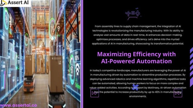 AI in Manufacturing Revolutionizing Production Processes.pptx | Technology Industry | Industries