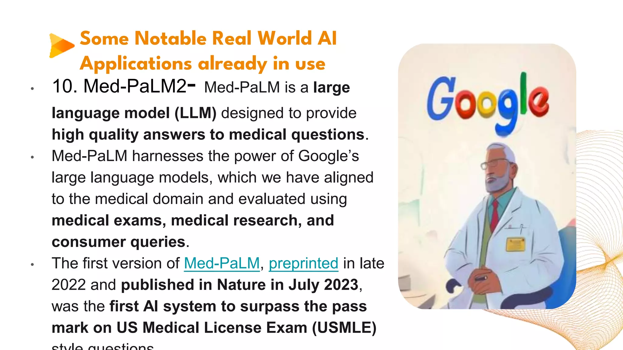 Artificial intelligence(AI) in Medical education | PPTX