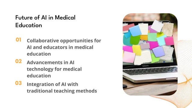 Artificial intelligence(AI) in Medical education | PPTX