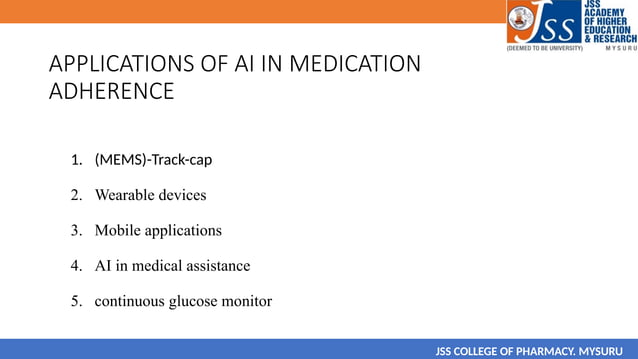 Artificial intelligence in Medication adherance.pptx