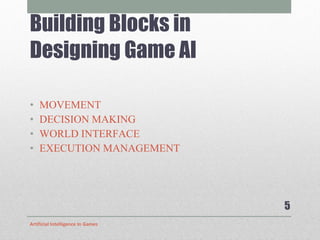 Artificial intelligence In Modern-Games. | PPT