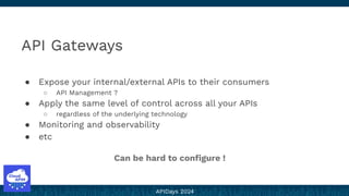 apidays Paris 2024 - AI In My API Gateway ... But Why?, Mathieu Ancelin, APIM | PDF