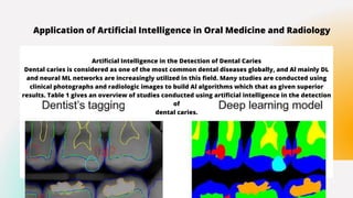 Artificial Intelligence in oral radiology .pptx