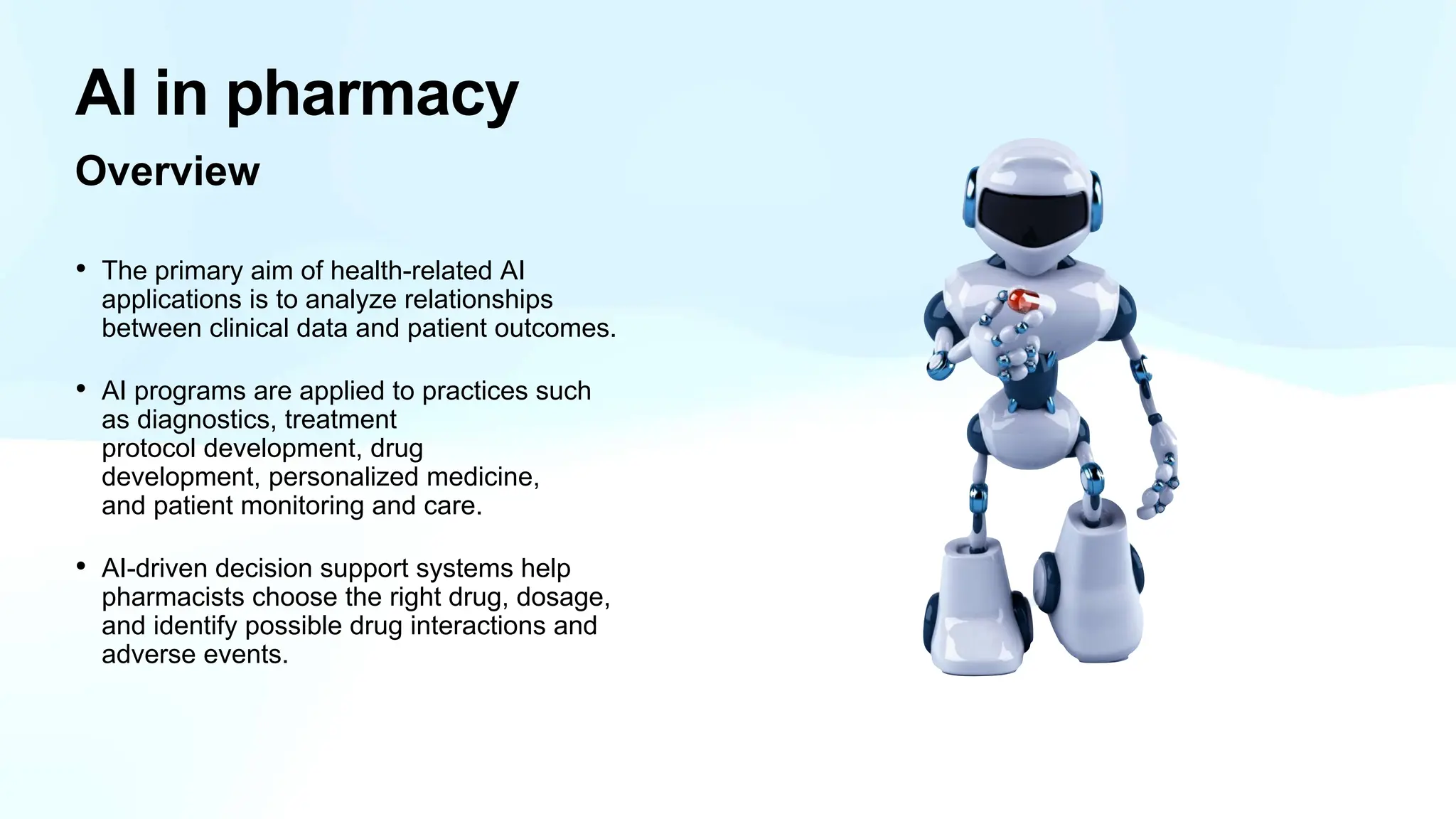 AI in pharmacy: Revolutionizing Healthcare | PPTX