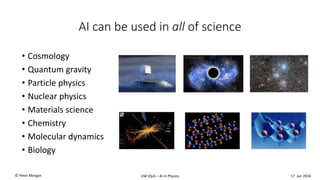 AI in Physics - University of Washington 2024 | PPTX