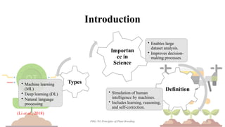 Artificial Intelligence in Plant Breeding | PPTX