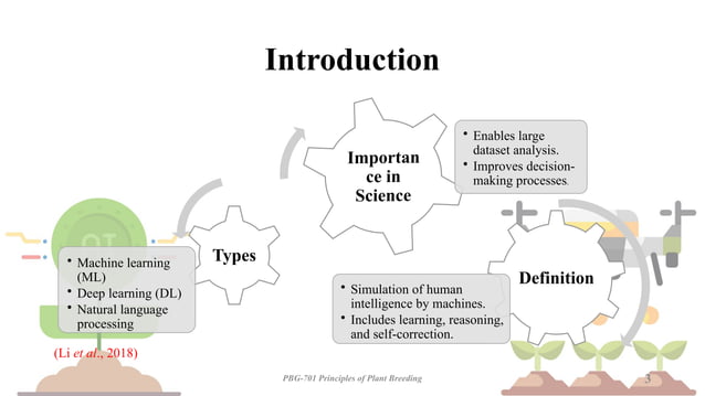 Artificial Intelligence in Plant Breeding | PPT