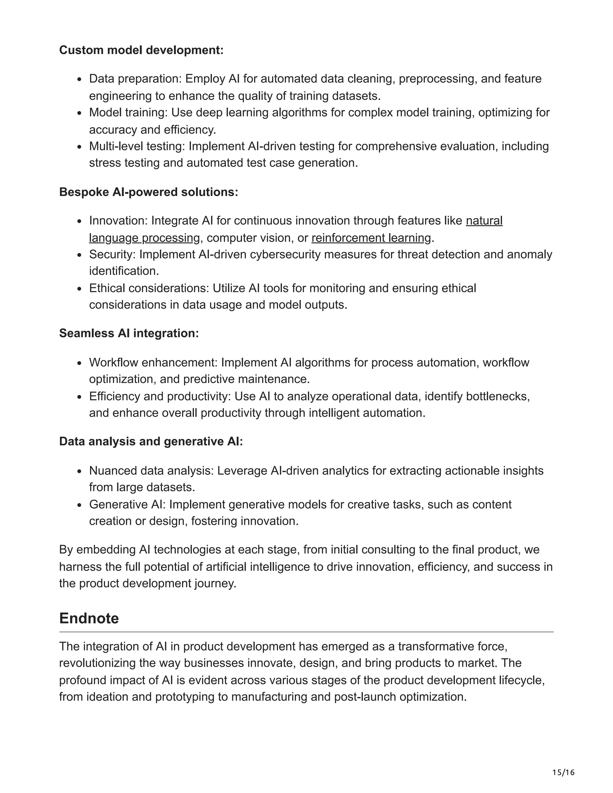 AI in product development An overview.pdf | Technology Industry | Industries