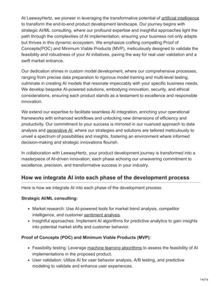 AI in product development An overview.pdf | Technology Industry ...