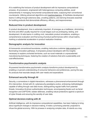 AI in product development An overview.pdf | Technology Industry | Industries