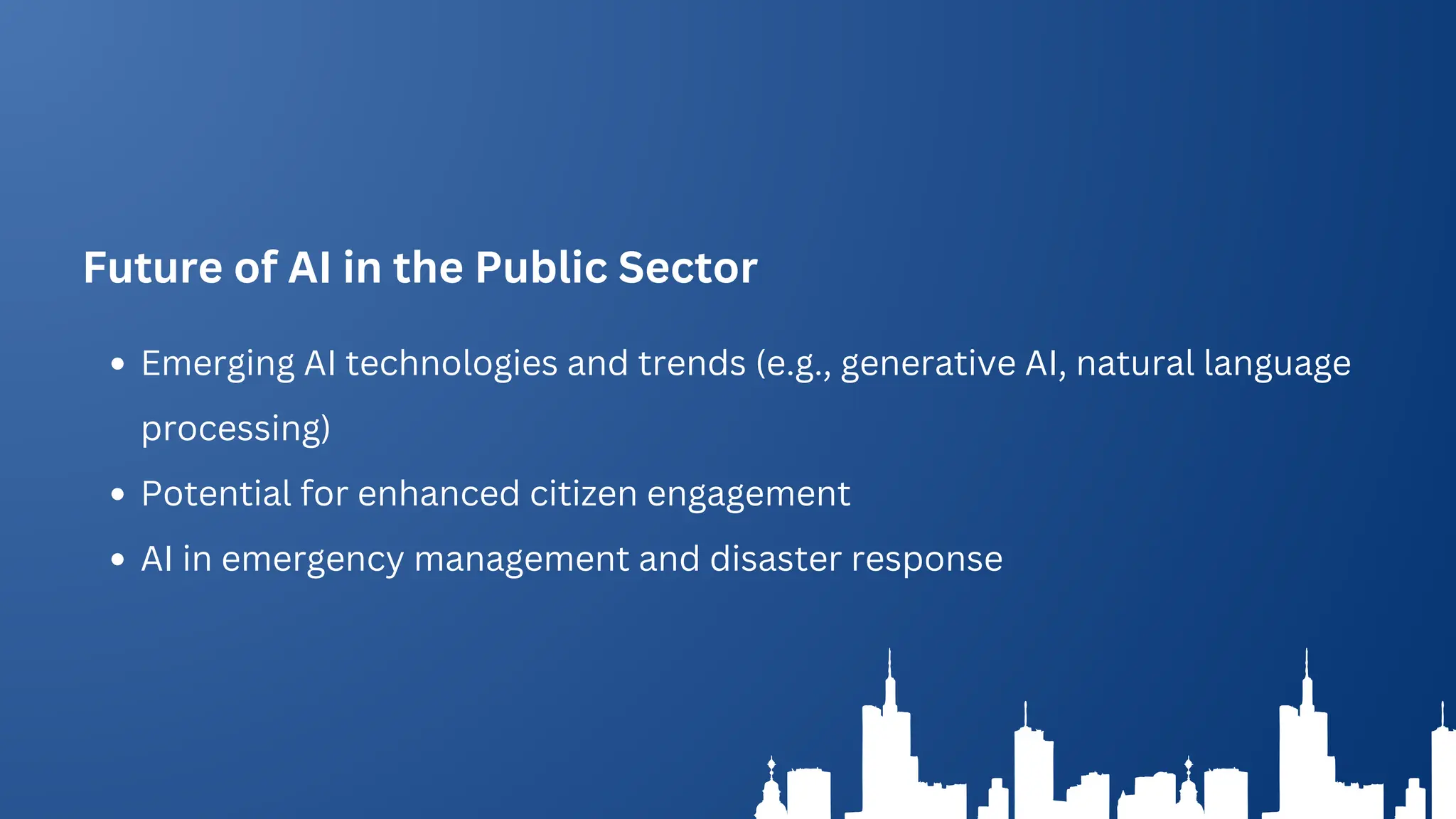 AI in Public Sector: Transforming Government Services | PDF