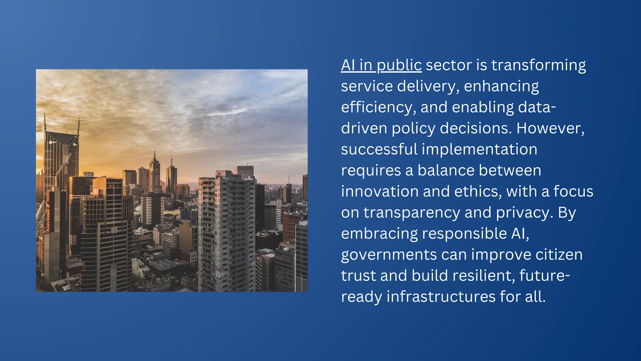 AI in Public Sector: Transforming Government Services | PDF