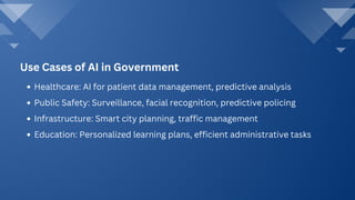AI in Public Sector: Transforming Government Services | PDF ...