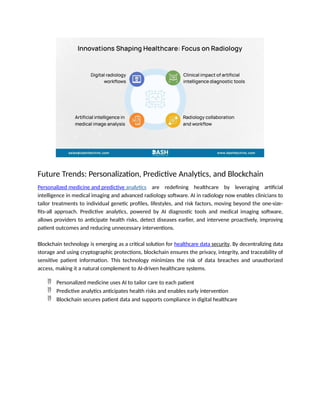 AI in Radiology - Driving Efficiency, Accuracy, and Patient-Centered ...
