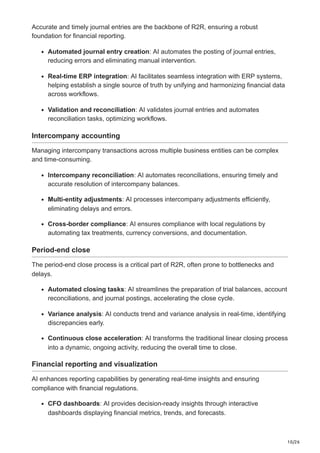 AI in record-to-report Scope integration use cases challenges and ...