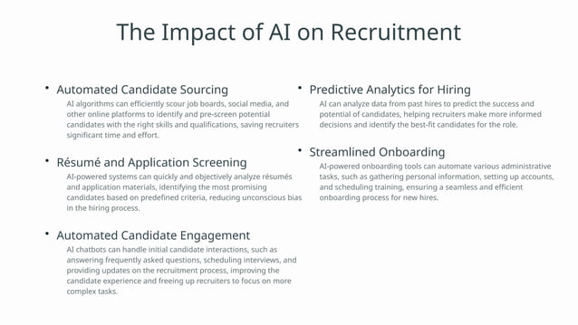 AI in Recruitment Enhancing Hiring Processes.pptx