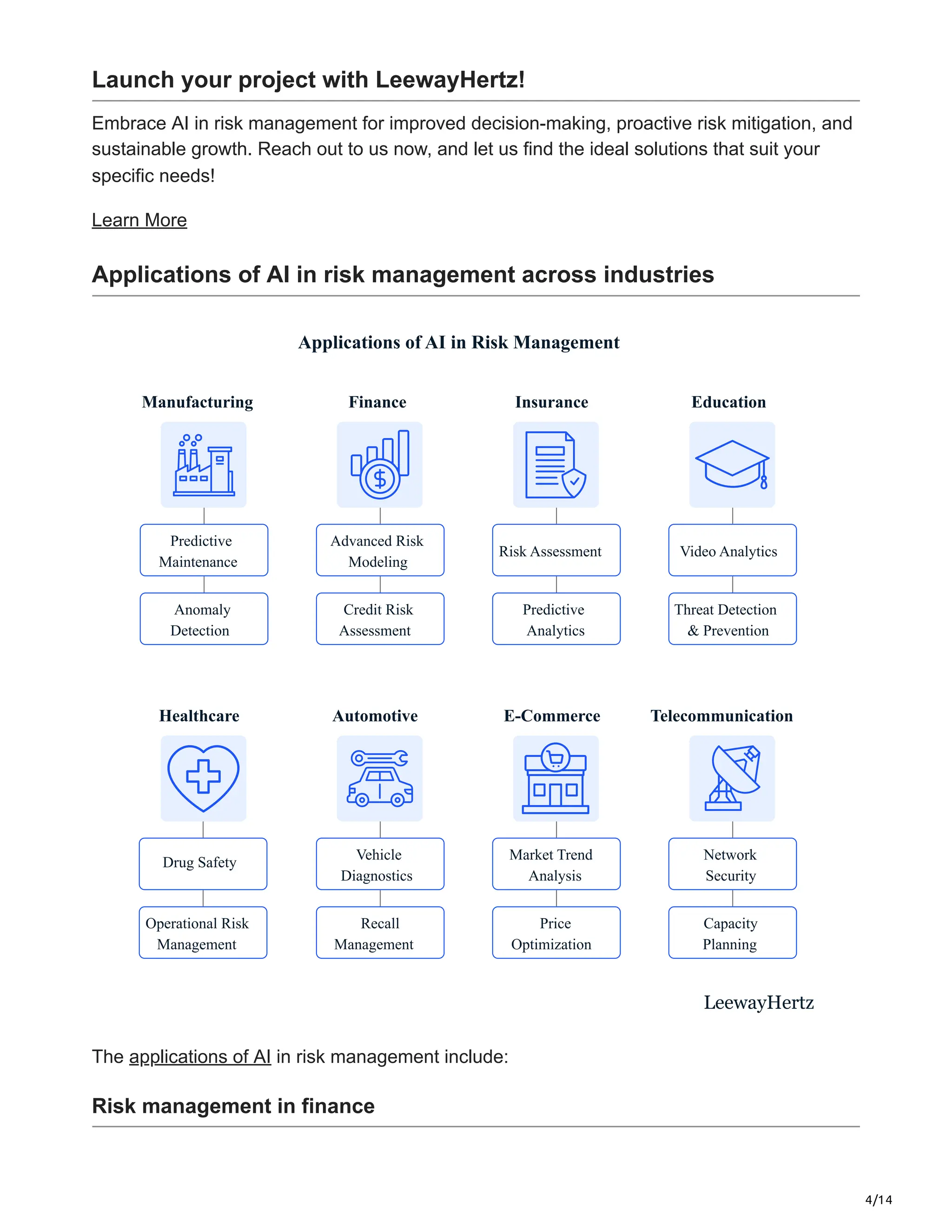 AI in risk management: A new paradigm for business resilience | PDF