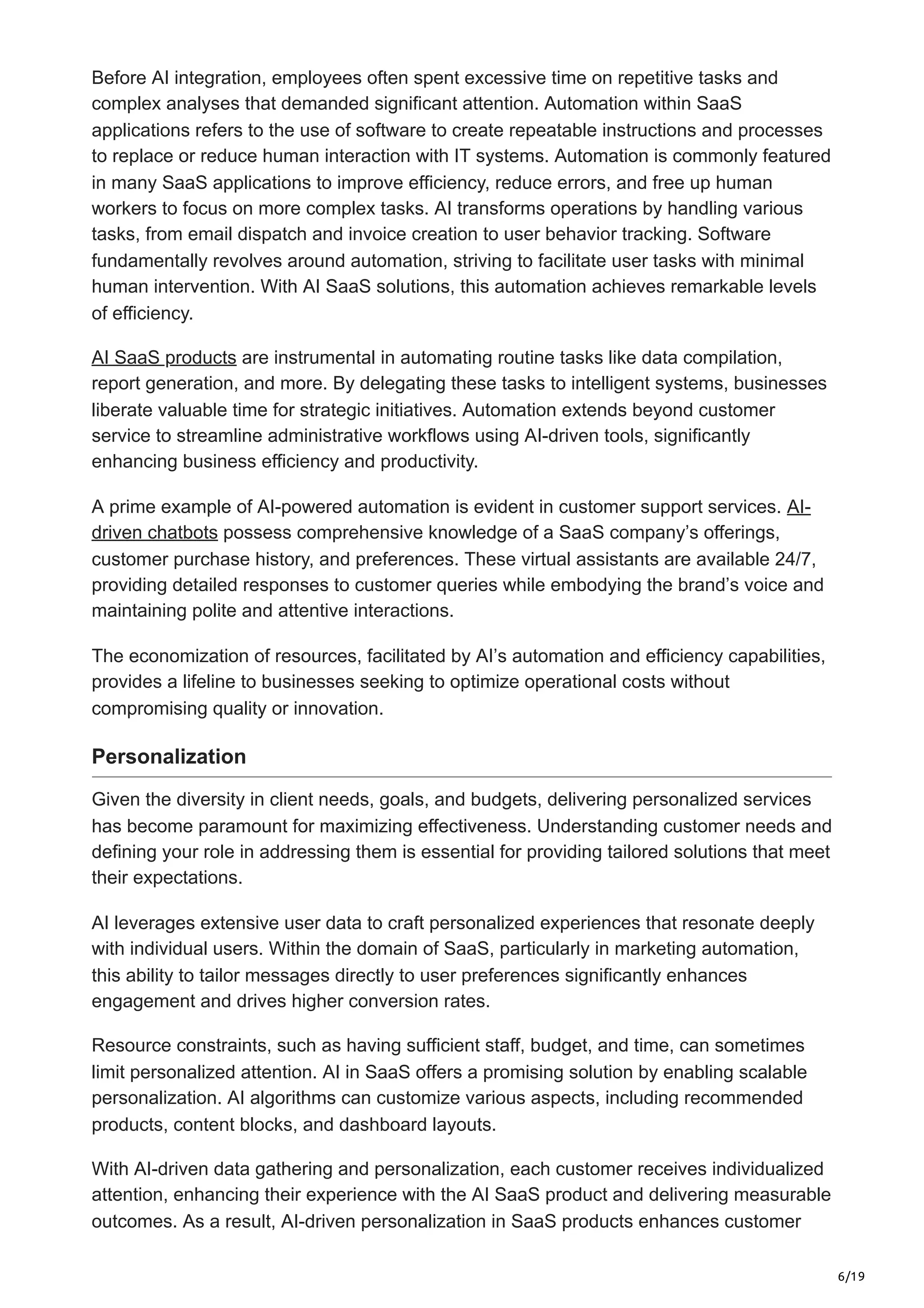 AI in SaaS Benefits applications implementation and development.pdf